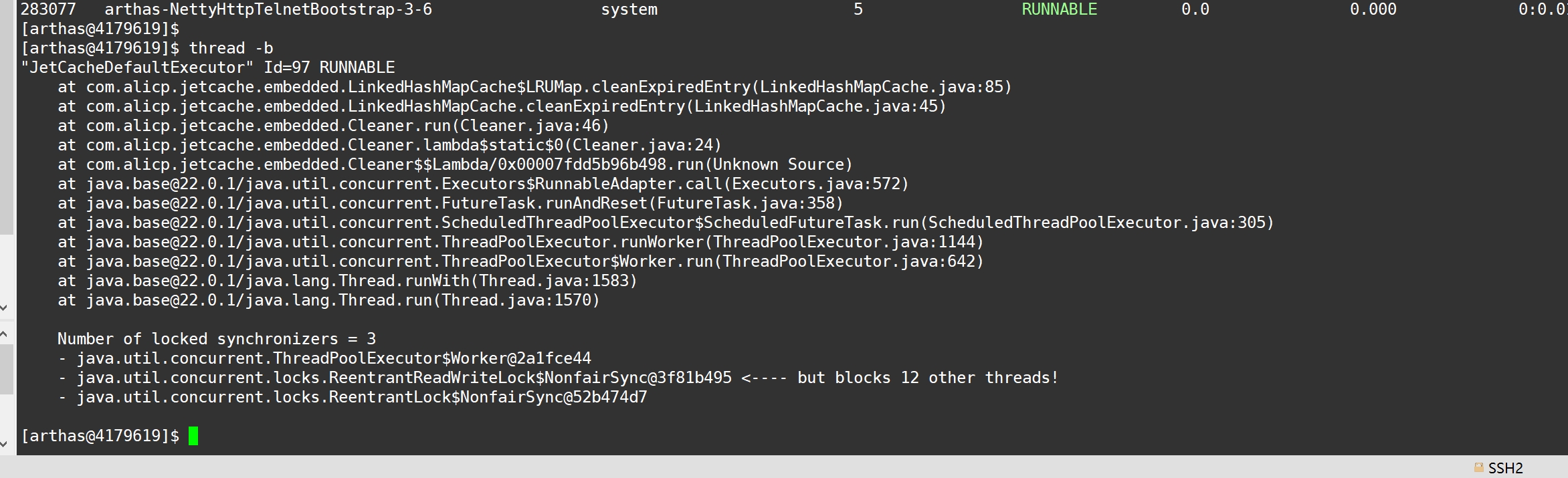 线上死锁 · Issue #914 · alibaba/jetcache · GitHub